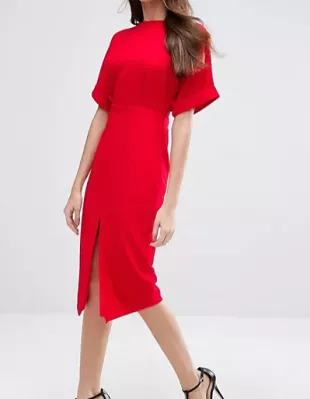 Asos - Wiggle Midi Dress