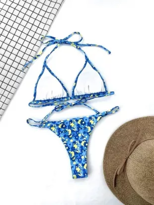 Shein - Ditsy Bikini