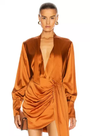 Jonathan Simkhai - Tess Wrap Front Bodysuit