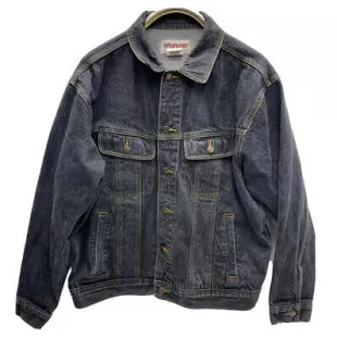 Wrangler - Rugged Wear Men's Denim Trucker Jacket Blue Jean