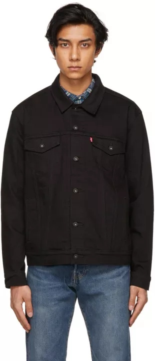Levi's - Black Denim Trucker Jacket