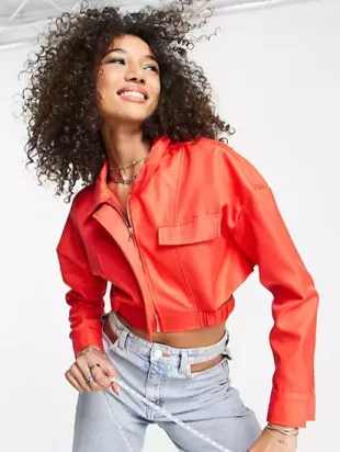missyempire - Boxy Cropped Jacket