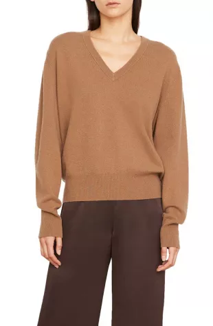 vince - V-Neck Wool & Cashmere Blend Sweater