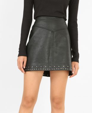 Pimkie - Mini jupe en simili cuir