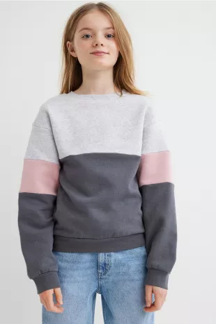 H&M - Color Block Sweatshirt