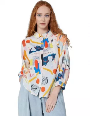 Gorman - Seltzer Collared Shirt Print