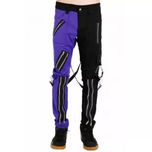 Dark Rock - Gothic Rock Split Leg Pants