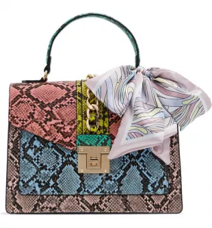 aldo - Glendaa Colorblock Snake Print Handbag
