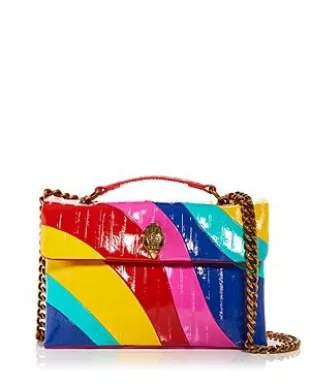 KURT GEIGER LONDON - Kensington Leather Multi Color Crossbody