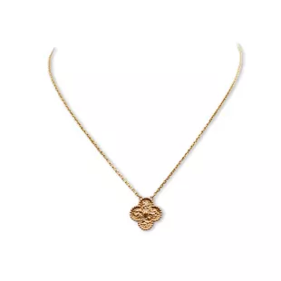 Van Cleef & Arpels - Vintage Alhambra Rose Gold Necklace