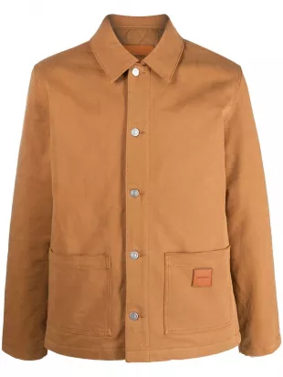 Sandro - Logo Patch Shirt Jacket