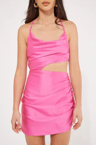 Perfect Stranger - Cali Cut Out mini Dress