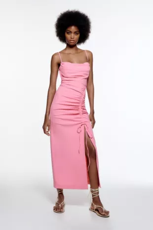 Zara - Robe drapée