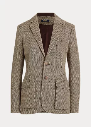 Polo Ralph Lauren - Herringbone Silk-Blend Blazer
