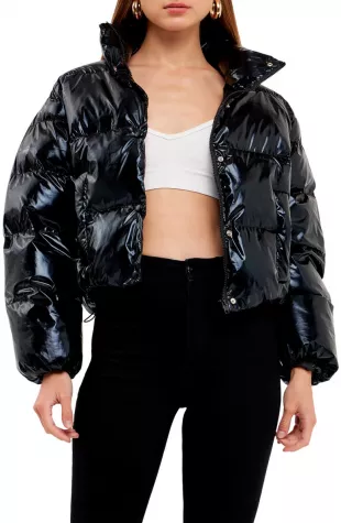 Grey Lab - Crop Puffer Jacket