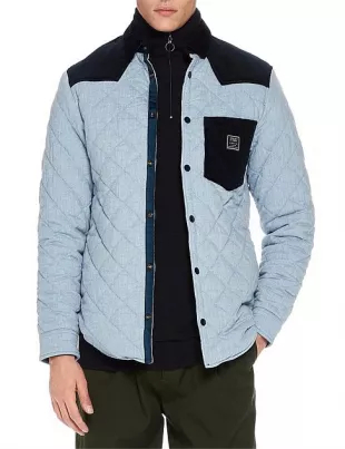 Scotch & Soda - Mix & Match Quilted Shirt Jacket