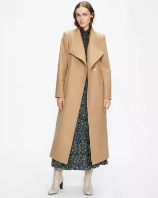 Ted Baker - Rosell Long Length Wool Wrap Coat