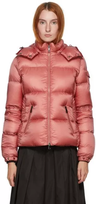 Moncler - Pink Down Fourmi Coat