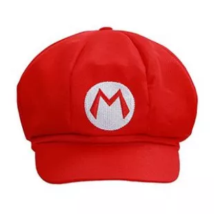 Xcoser - Super Mario Bros Unisex Hat Cap Mario Hat Red