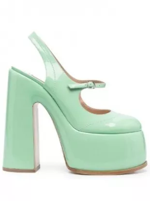 CASADEI - Platform Slingback Pumps