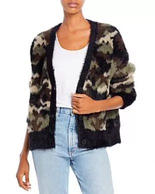 Bella Dahl - Camo Cardigan Sweater