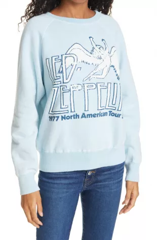 madeworn - Led Zeppelin 1977 Crewneck Sweatshirt