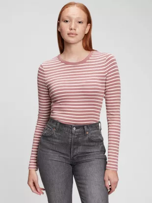 Gap - Modern Stripe Crewneck T Shirt