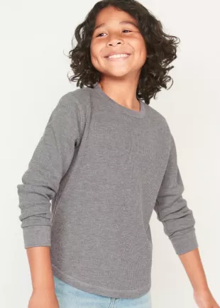 Old Navy - Long Sleeve Thermal Knit T Shirt