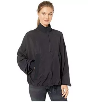 Alo Yoga - Women's Alo's City Girl Track Pullover Jacket