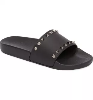 Valentino Garavani - Rockstud Slide Sandal