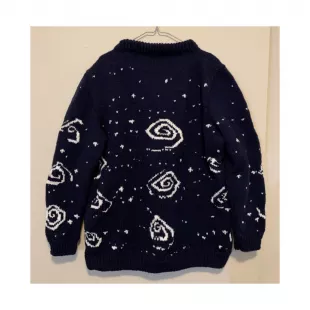 SocialKnitwork - Hand Knitted Galaxy Sweater - Eternal Sunshine of the ...