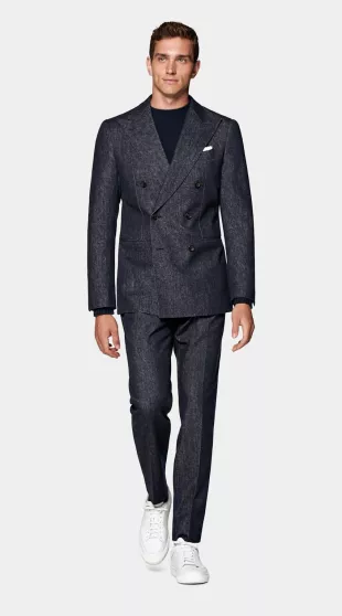 suitsupply - Mid Blue Havana Suit