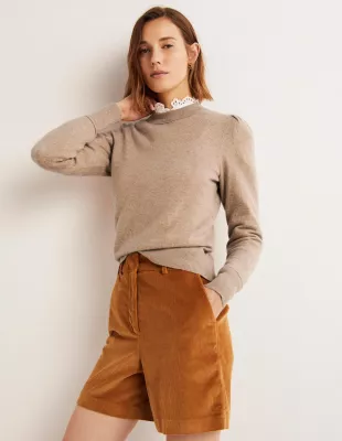Boden - Cashmere Puff Shoulder Sweater Jumper