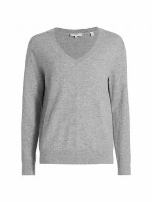 vince - Weekend V-Neck Cashmere Sweater
