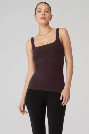 Alo Yoga - Ribbed Minimalist Tank