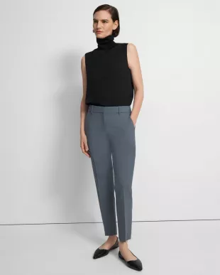 Theory - Treeca Pant In Good Wool