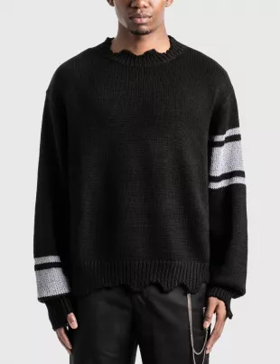 C2H4 - X Mastermind Japan Reflective Knit Sweater