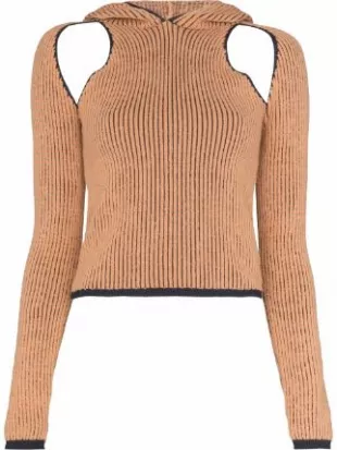 Eckhaus latta - Pixel Cotton Blend Hoodie