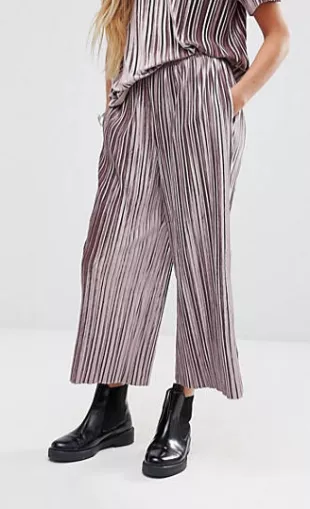 Asos - Glamorous Plisse Trousers