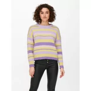 Only - Pull en maille À rayures
