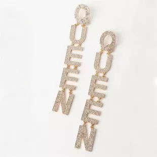 etsy - Queen Earrings