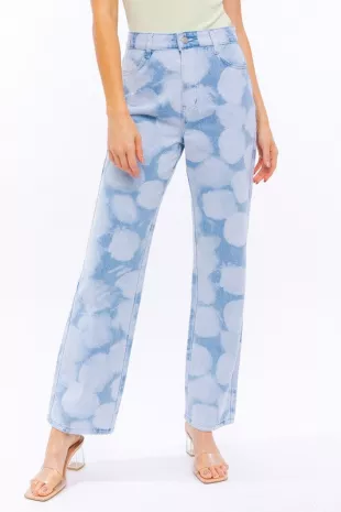 Be Yourself Boutique - Partly Cloudy Washed Denim Jeans
