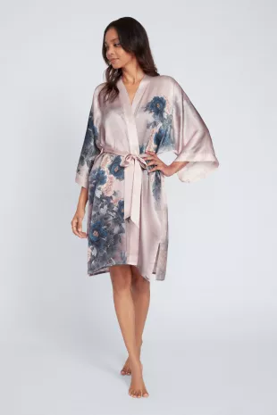 Kim + Ono - Silk Keina Kimono Robe