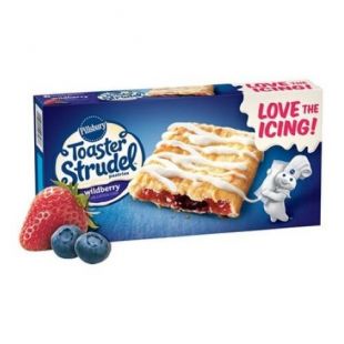 Pillsbury - Pillsbury Wildberry Toaster Strudel, 11.7 Ounce -- 12 per case.