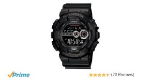 Casio - Casio GD100 1B Men's G Shock World Timer Digital Dive Watch