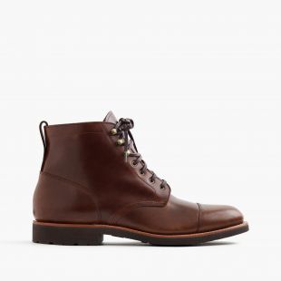 J.Crew - Kenton leather cap toe boots