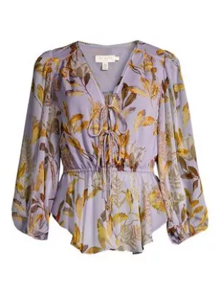 Ted Baker - Harpier Floral Georgette Top