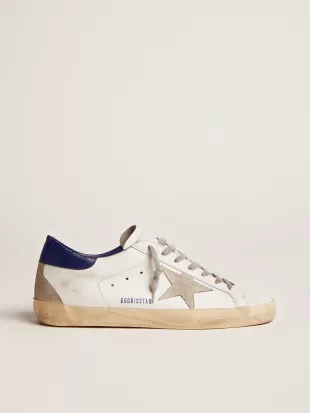 Golden Goose - White Blue Red Grey Superstar Sneaker