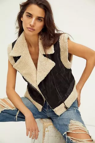 Free People - Clover Teddy Vest