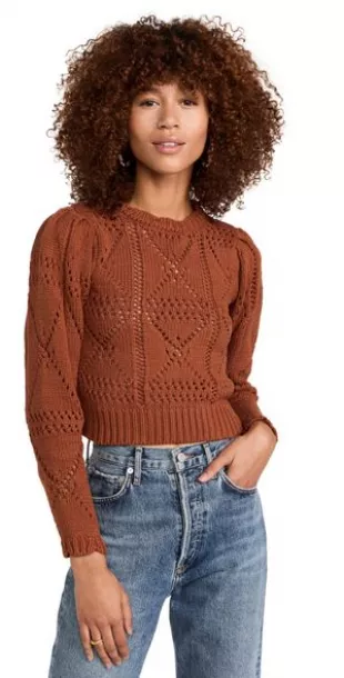 MINKPINK - Cara Crochet Sweater